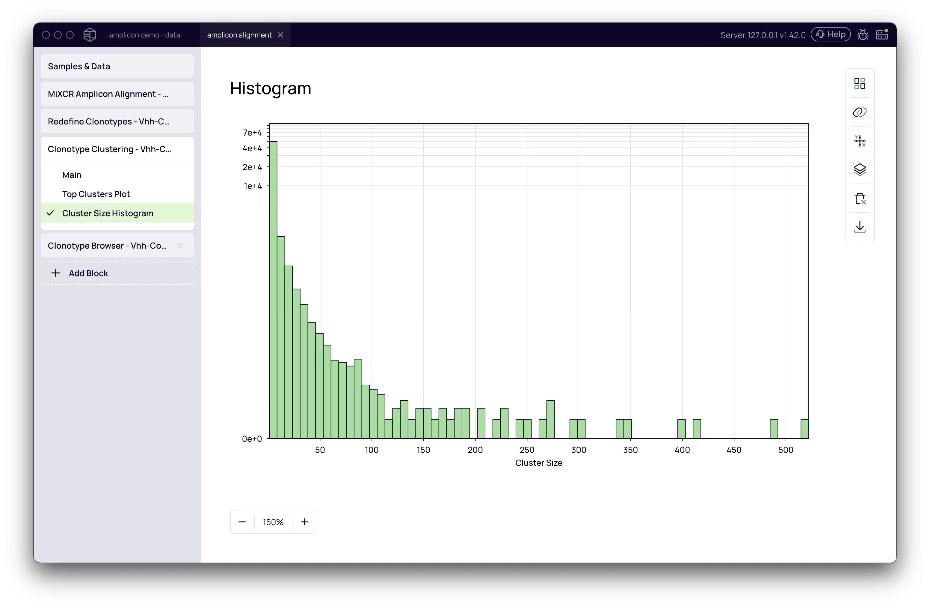 Antibody Clustering | Platforma docs